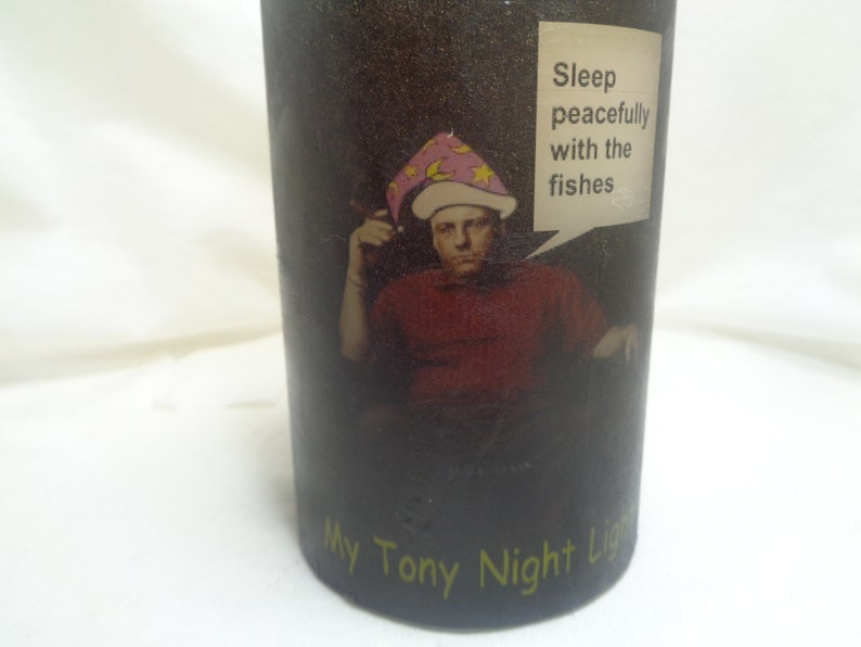 My Tony Soprano Mafia Night Light Handmade LED Flameless Electric ...