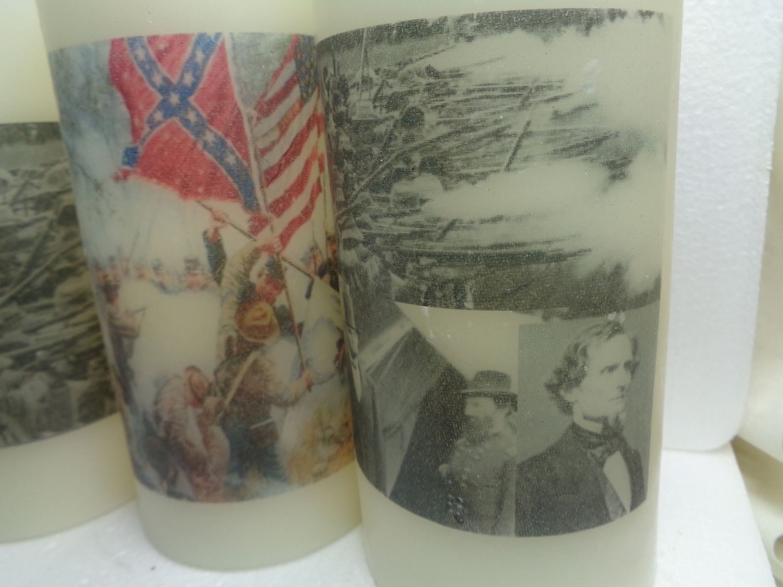 3pc Set Civil War Memorabilia Battle Scene Art Handmade LED - Etsy