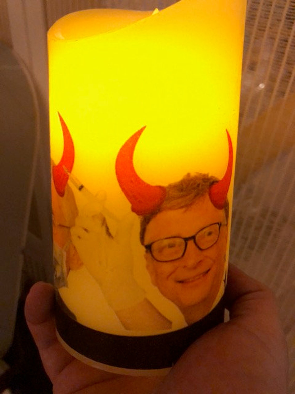 Bill Gates & Dr. Tony Fauci Halloween Theme Handmade LED - Etsy