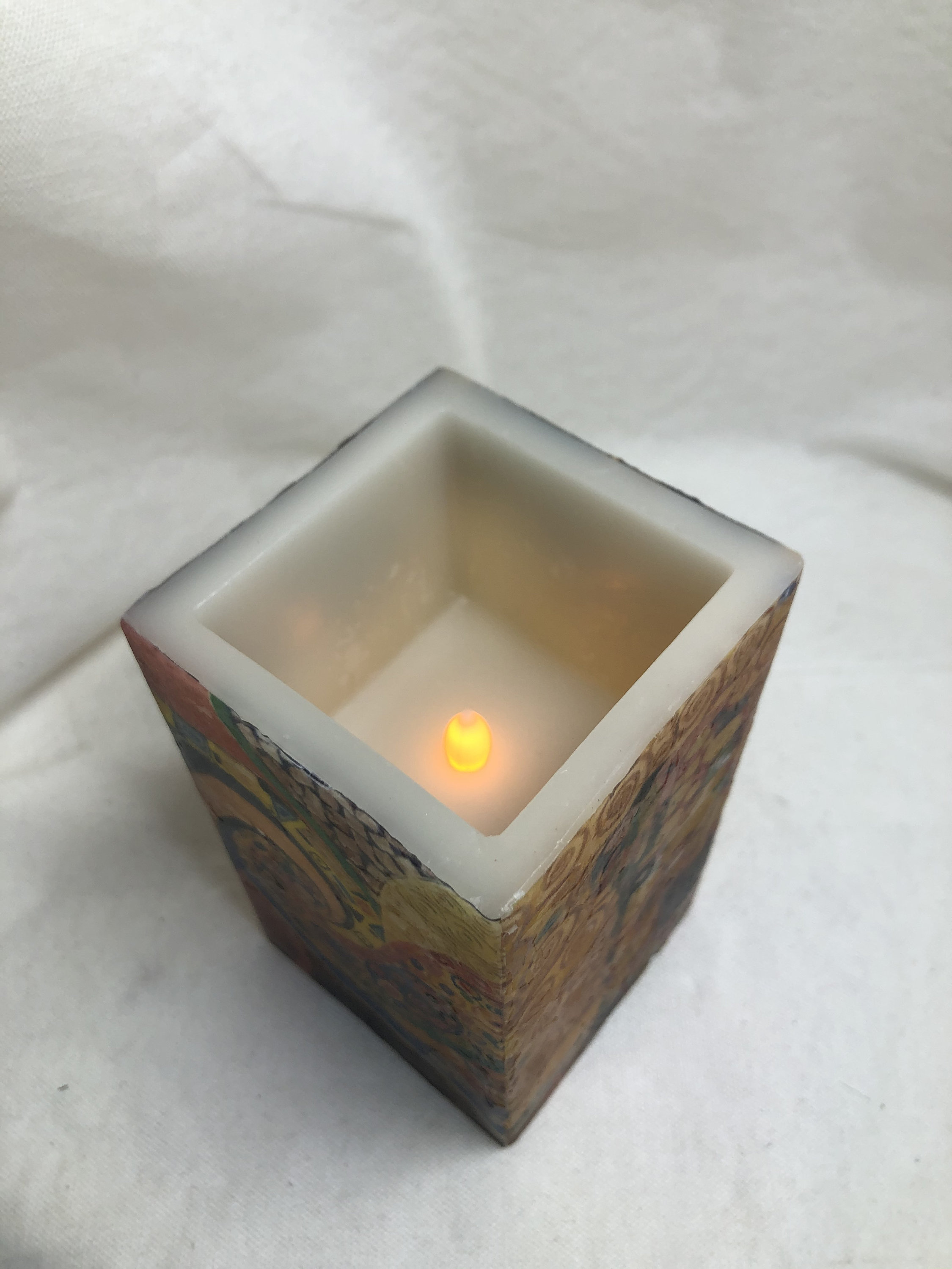 Gustav Klimt Paintings Gift Handmade LED flameless Electric | Etsy