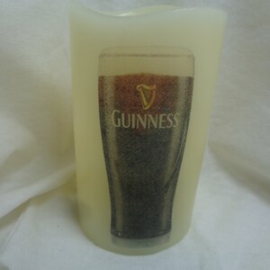 Irish Pub Guinness Beer Bar Decor Handmade LED Flameless Electric ...