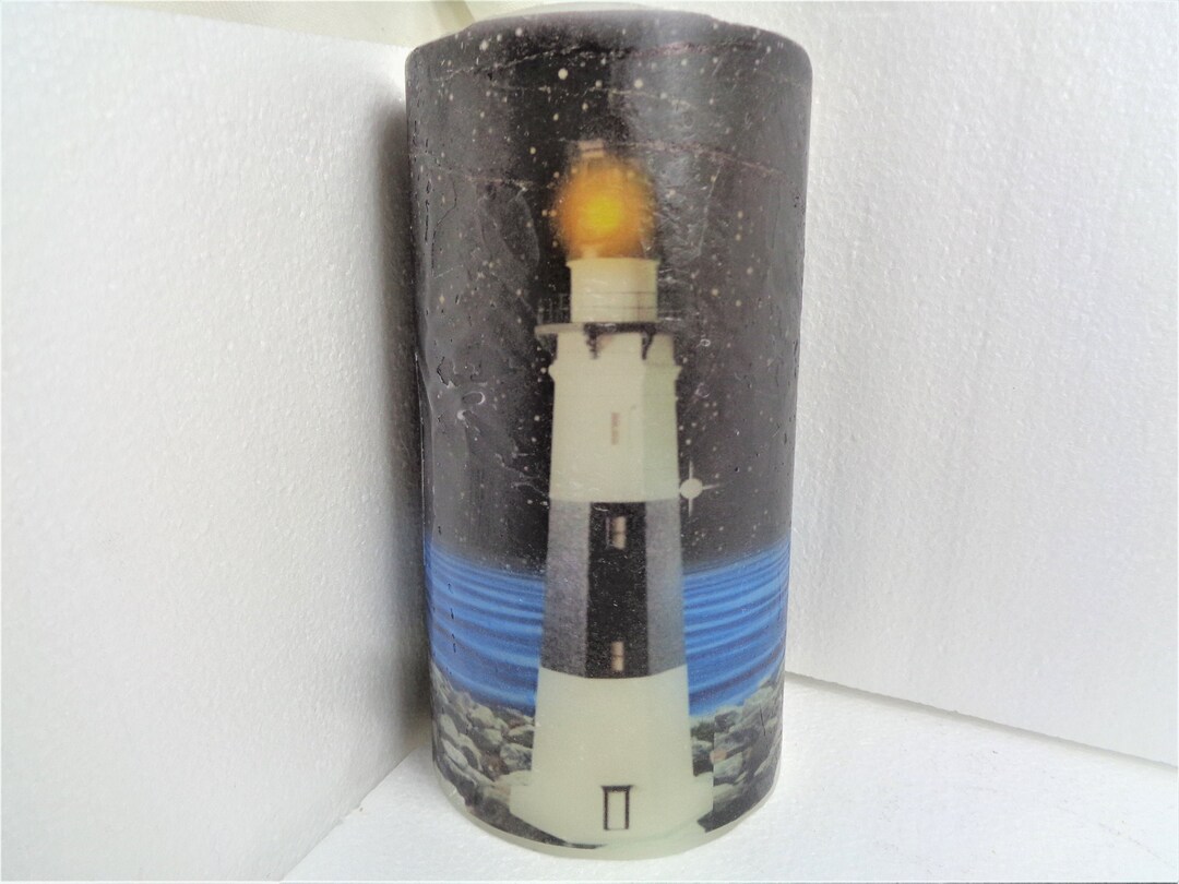 Lighthouse Light House Nautical Theme Full Wrapearound Decoupage ...