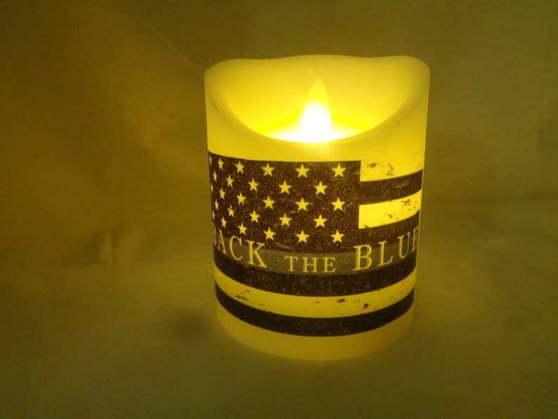 Back the Blue Support the Police Pro Law Enforcement - Etsy