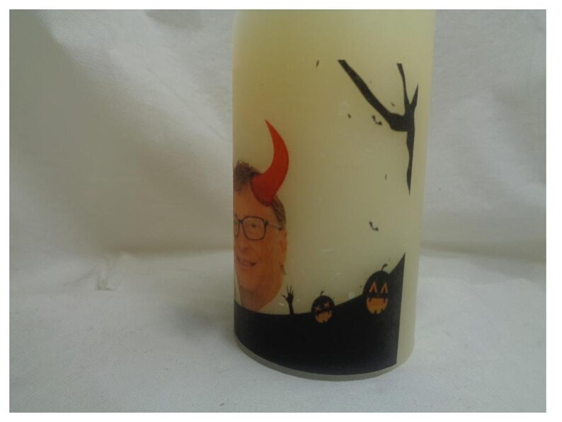 Bill Gates & Dr. Tony Fauci Halloween Theme Handmade LED - Etsy