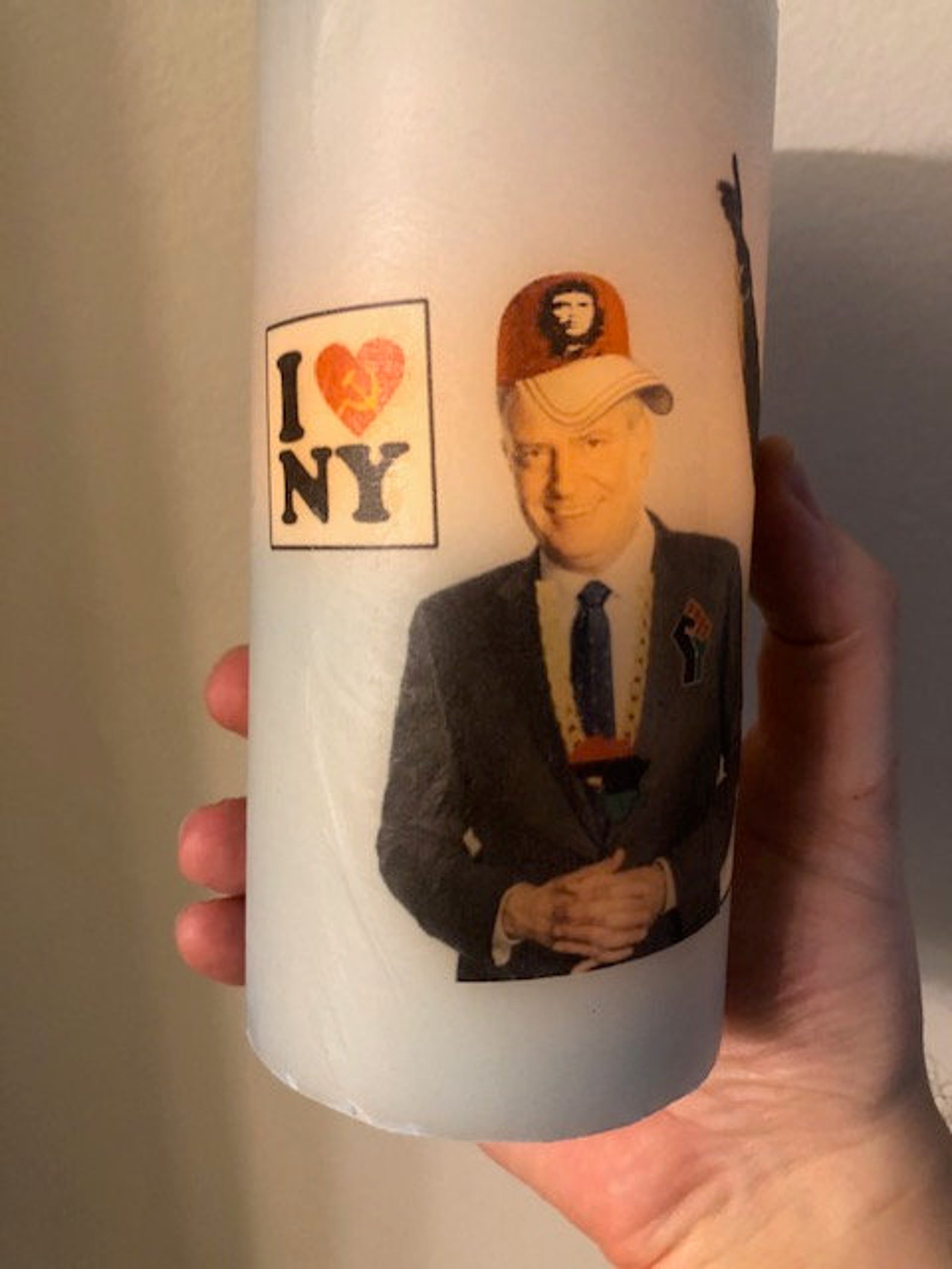 Comrade Mayor De Blasio I Love NY Antifa BLM Communist Handmade LED ...