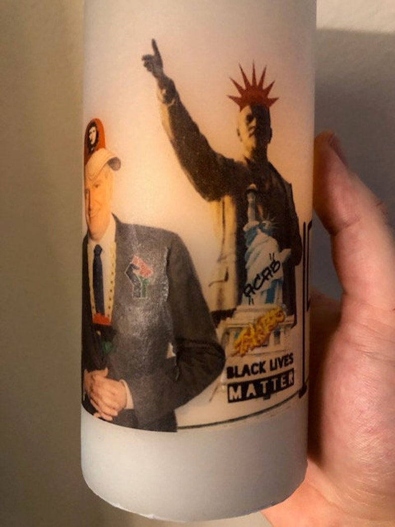 Comrade Mayor De Blasio I Love NY Antifa BLM Communist Handmade LED ...