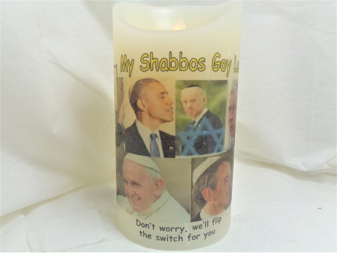 Desk Ornament, Shabbos Goy Lamp Shabbat Sabbath Judaica Jewish Handmade ...