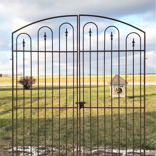 6’ Tall Wrought Iron Gates - Etsy