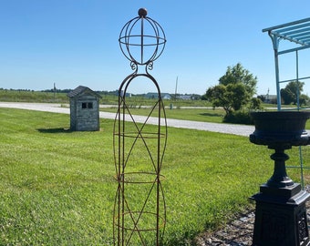 Trellis Obelisk Topiary - Etsy