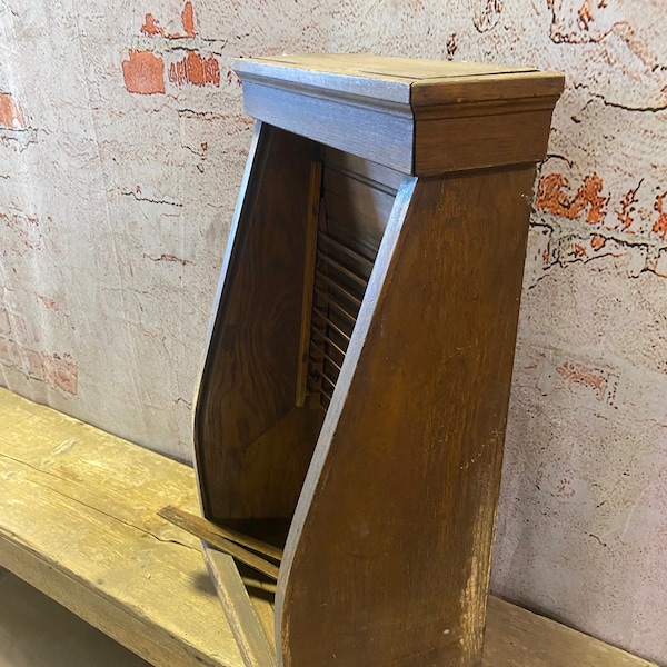 Oak File Organizer - Etsy