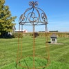Antique Style Metal Entry Gate Custom 36t X 36w Donovan Wrought Iron ...