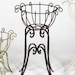 Wrought Iron 26 Mystic Topiary Flower Trellis, Metal Plant Climber Vegetable Garden Wire, Rustic ...