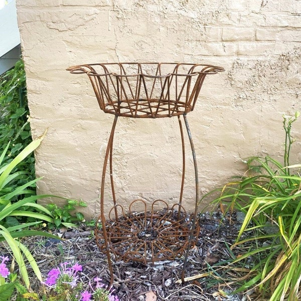 Rustic Plant Stand - Etsy