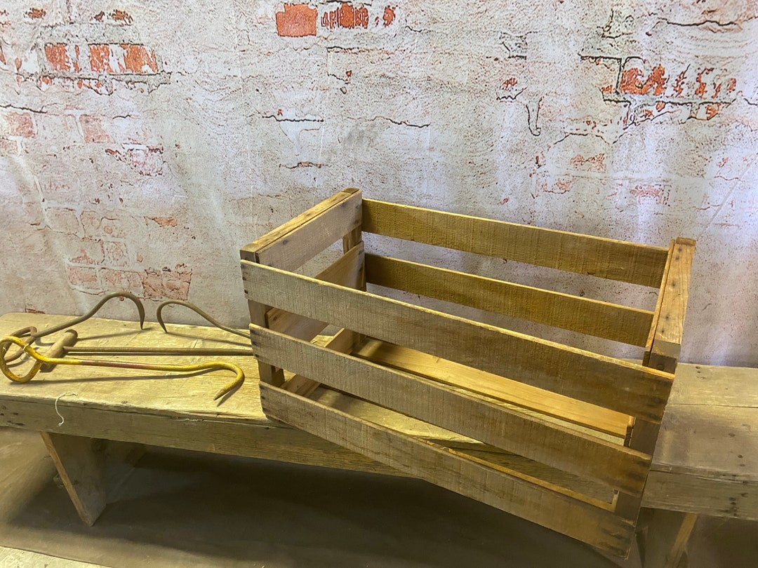 Vintage Farm Hay Hooks and Advertising Crate – Primitive Decor Lot - Etsy