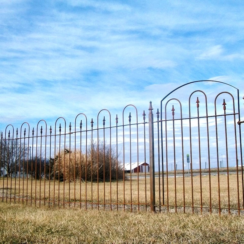 6’ Tall Wrought Iron Gates - Etsy