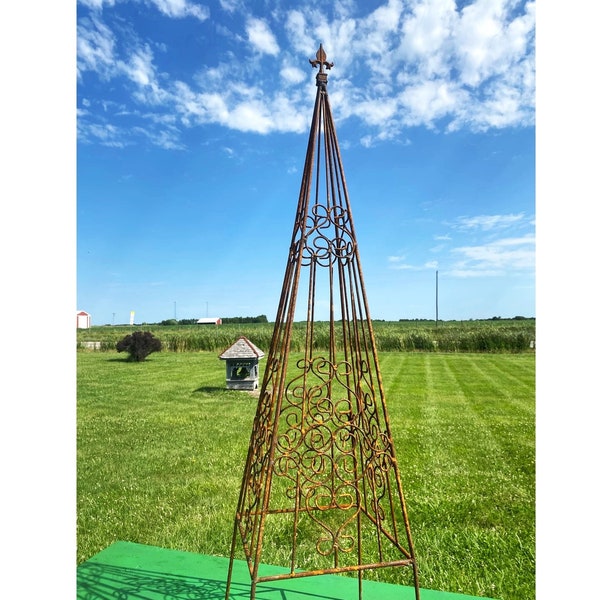 Garden Obelisk - Etsy