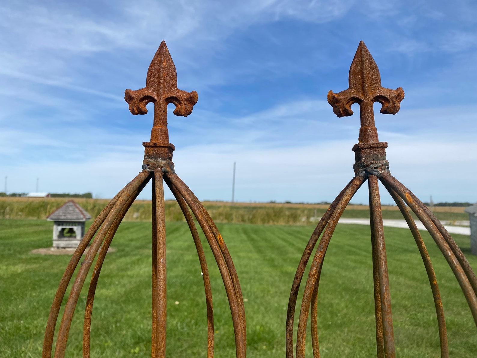 QTY 2 Wrought Iron Tiny Topiary Flower Trellis Plant Climber - Etsy