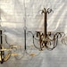 Wrought Iron 20'' Federal Candle Chandelier – Rustic Indoor/outdoor - Etsy