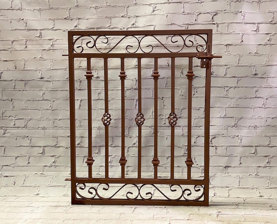Wrought Iron Entrance Gate – Antique Style Metal Garden Gate - Etsy