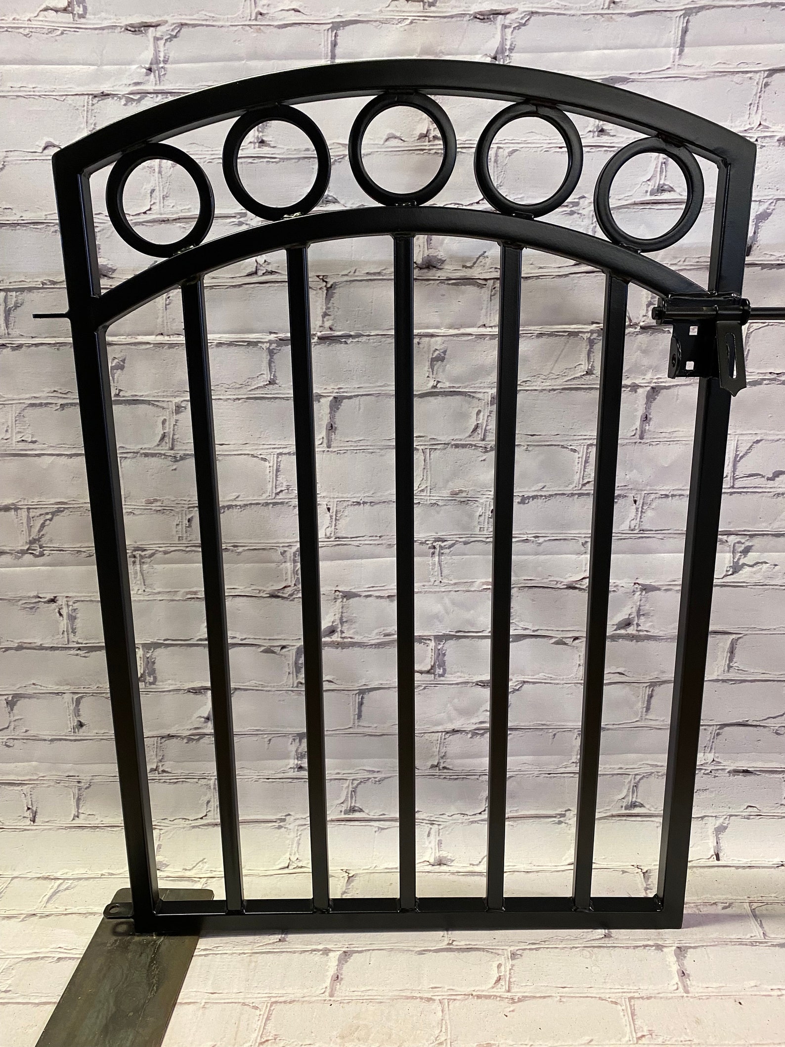 Circle Top Custom Entry Gate 36 Tall X 30 Wide - Etsy