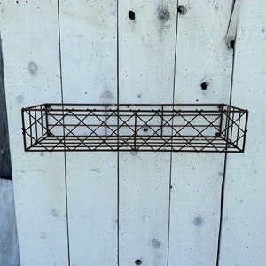 36 Wrought Iron Large Cottage Window Box Wall Basket - Etsy