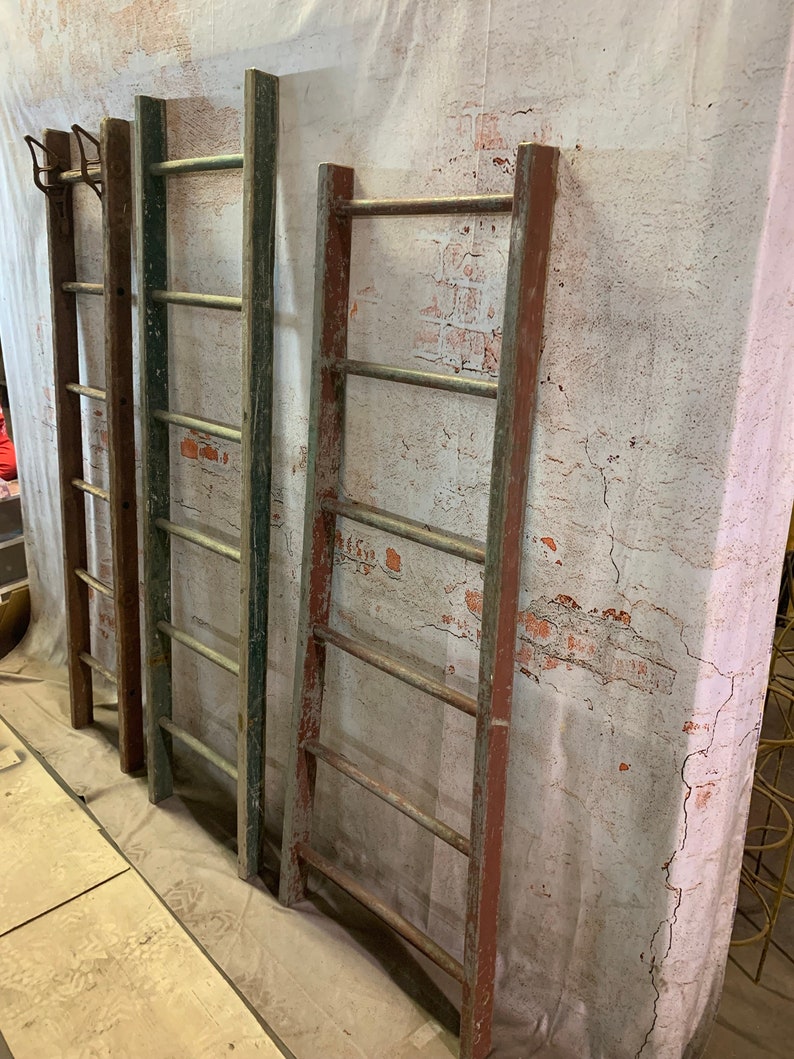 Choose From Rustic Antique 6 Rung Ladders Original Old - Etsy