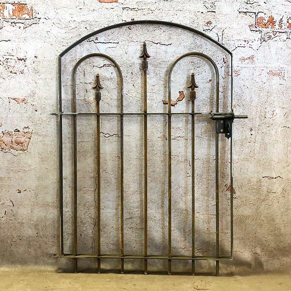 Iron Garden Gate - Etsy