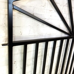 Custom Made Steel Sunburst 5' X 5' Metal Gate - Residential or ...