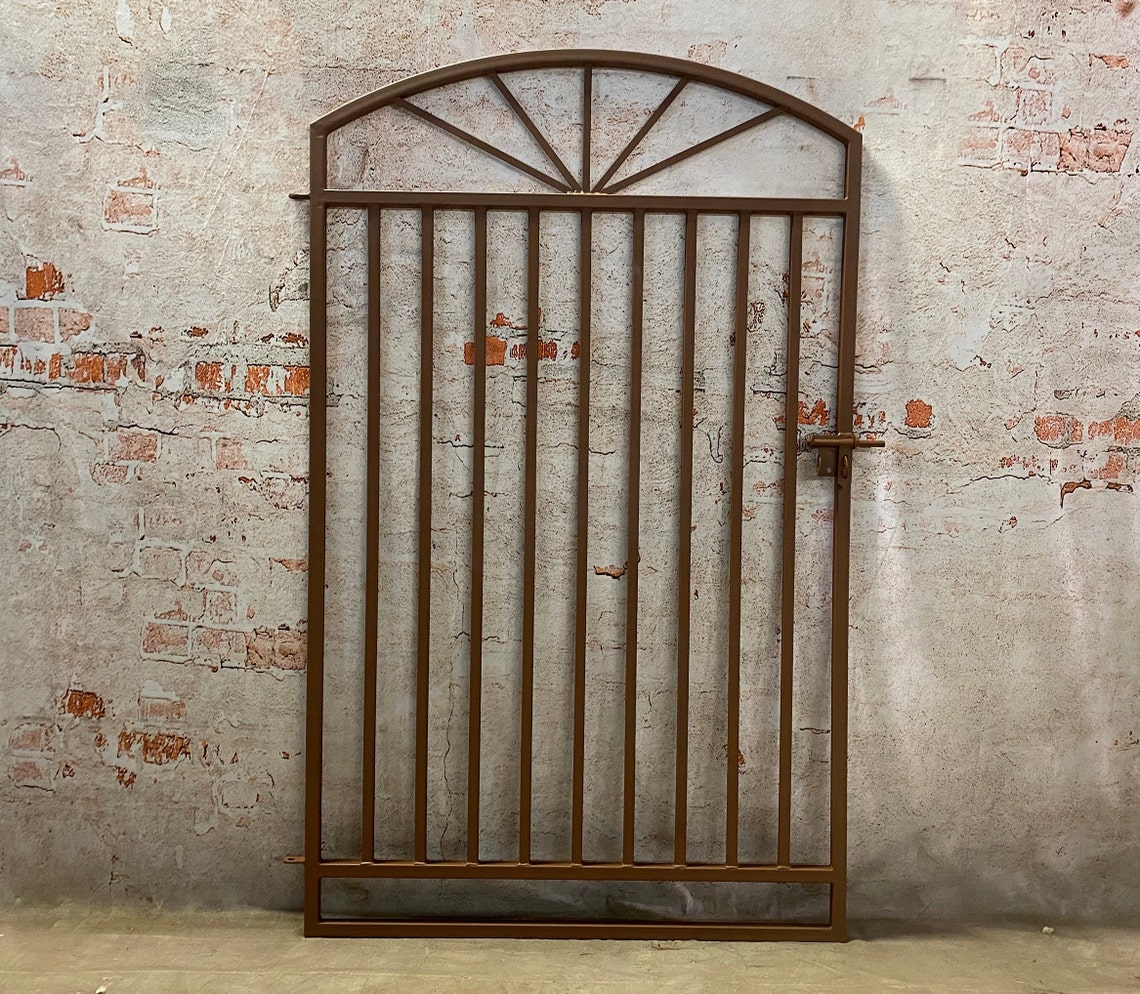 Custom Made Steel 5ft Tall Sunburst Metal Gate Residential - Etsy