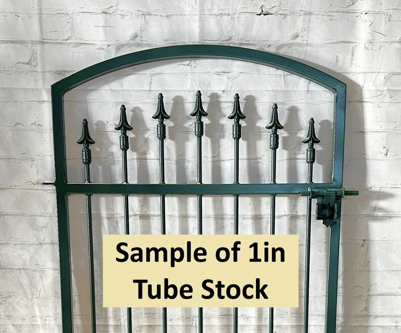 Wrought Iron Driveway Gate - Des Moines 5't X 8'w Center Divide Gat ...