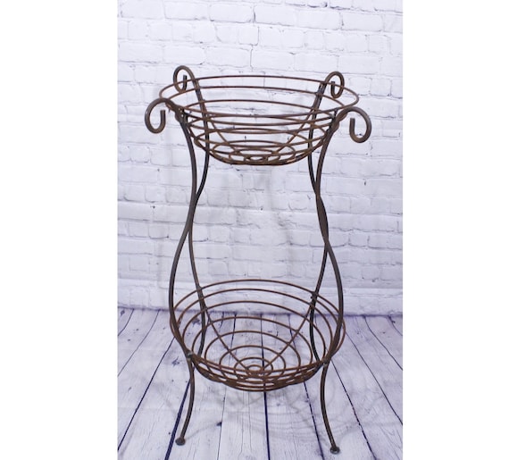 Wrought Iron 30 Bee Hive Plant Stand Outdoor Patio - Etsy