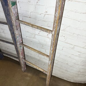 Choose From - Rustic Antique 6 Rung Ladders - Original Old Vintage ...