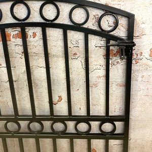 Custom Steel Double Circle Metal Gate - 4ft X 4ft - Etsy