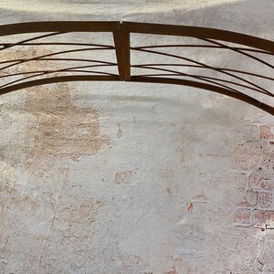 Wrought Iron Cross Cross Circle Arbor – Flower & Vine Support, Garden ...