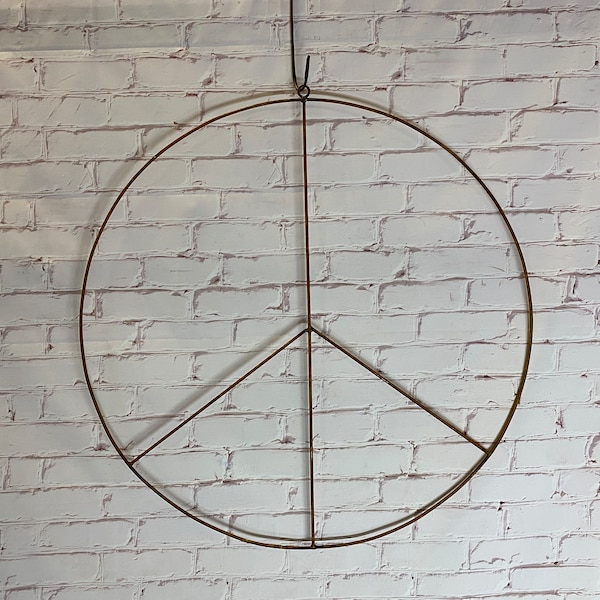 Lighted Peace Sign - Etsy