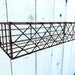 36" Wrought Iron Large Cottage Window Box Wall Basket - Outdoor Patio ...