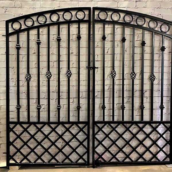 6’ Tall Wrought Iron Gates - Etsy