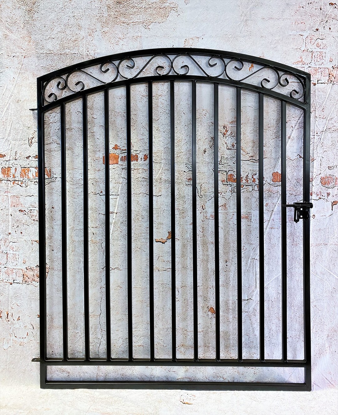 5t X 54w Garden Entry Antique Style Gate Yard Wrought Iron Entry ...