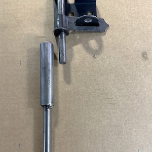 1/2" Ground Gate Latch Receiver - Drop Pin Cane Bolt Holder - Etsy