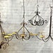 Wrought Iron 20 Federal Candle Chandelier Lighting Orb Indoor or ...