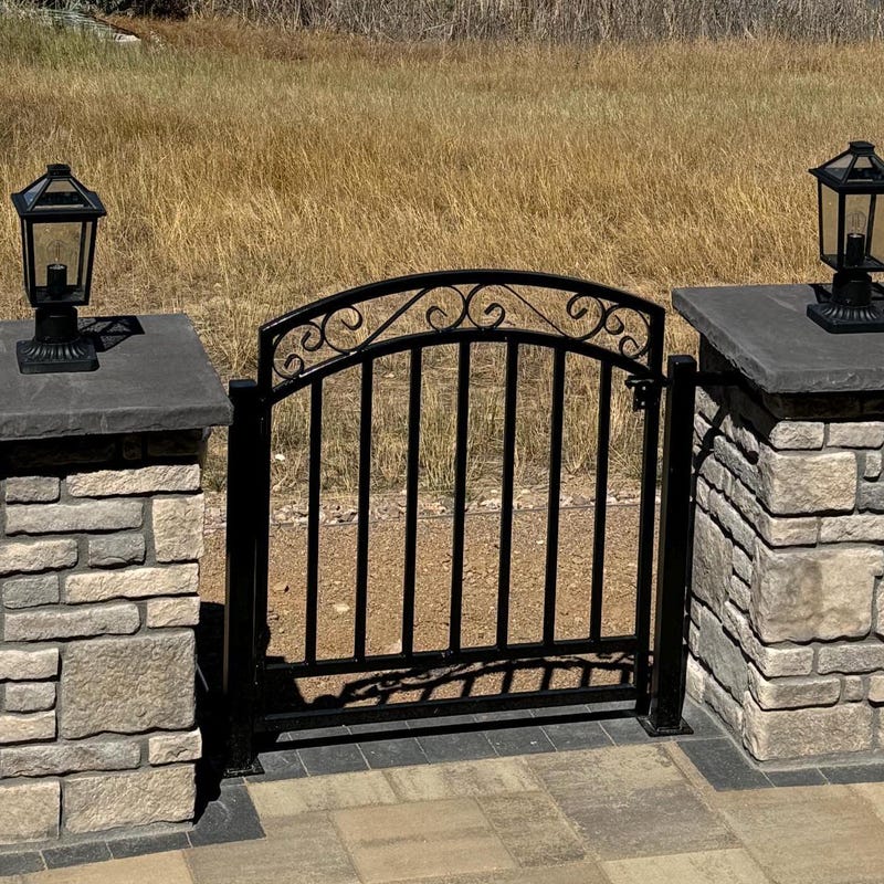 36 Inch Tall Iron Gates - Etsy