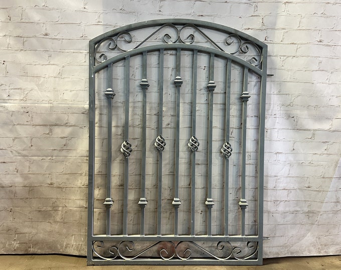 Ready to Ship - 48"t X 40"w Garden Fencing Metal Gate Antique Style ...