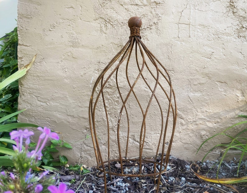 Wrought Iron 27 Beatrice Ball Topiary Flower Trellis - Etsy