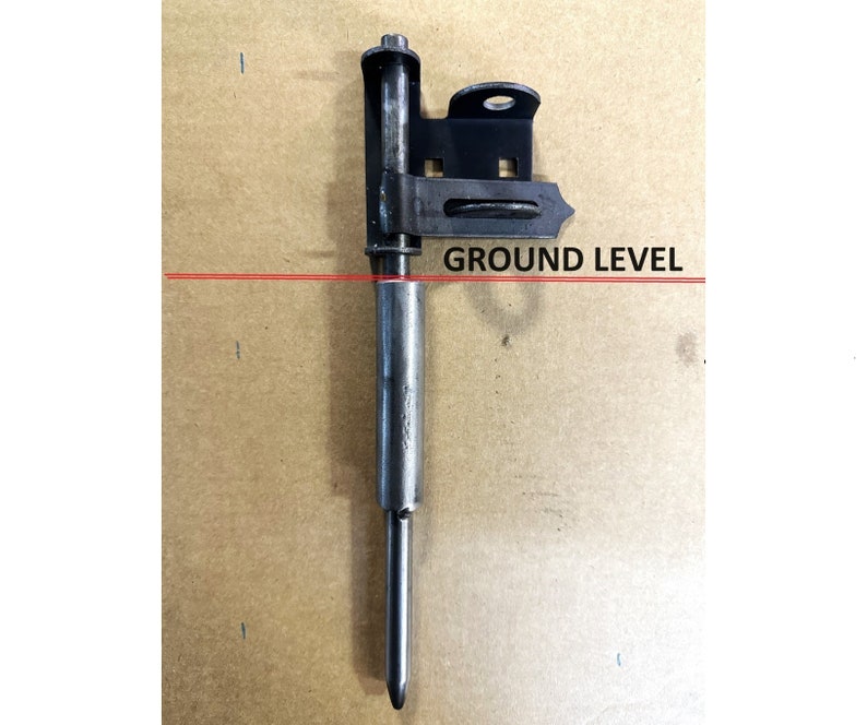 1/2" Ground Gate Latch Receiver - Drop Pin Cane Bolt Holder - Etsy