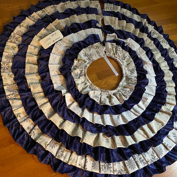 Ruffle Tree Skirt - Etsy