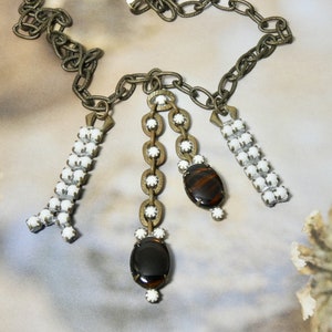 One of a Kind Vintage Eclectic Charm Necklace - Etsy