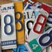 License Plate Number 8 Precut Number EIGHT Ready for - Etsy