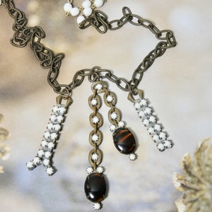One of a Kind Vintage Eclectic Charm Necklace - Etsy