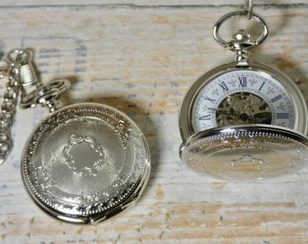 Head Gardener Mechanical Pocket Watch on Pocket Chain or | Etsy