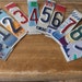 License Plate Number 6 Precut Number SIX Ready for - Etsy